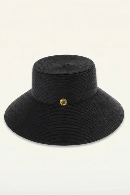 VELVET EYEWEAR Audrey Upf50 Sun Hat - Black