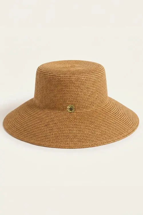 VELVET EYEWEAR Audrey Upf50 Sun Hat - Camel