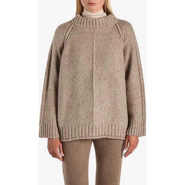 OYUN Chloe Tunic Sweater - Sable