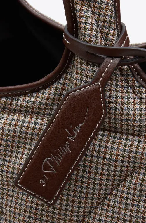 3.1 Phillip Lim Quilted Tweed Market Tote