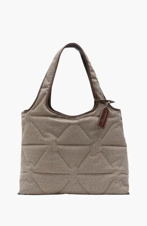 3.1 Phillip Lim Quilted Tweed Market Tote