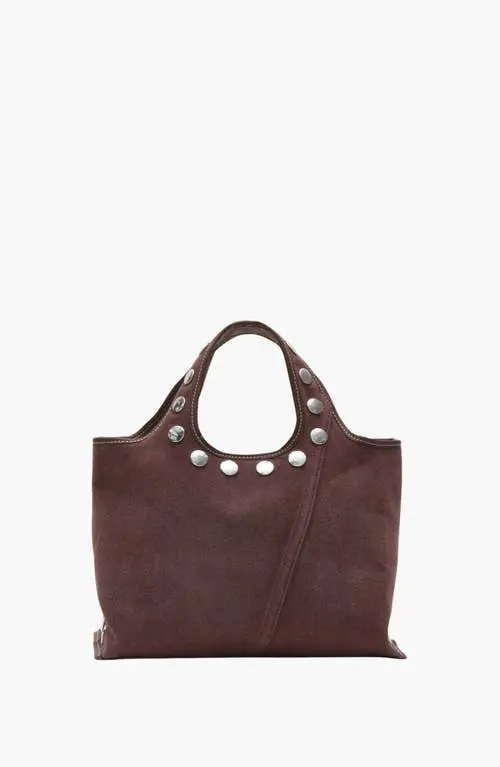 3.1 Phillip Lim Garment Dye Denim Mini Market Tote