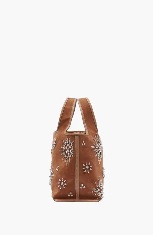 3.1 Phillip Lim Studded Faux Suede Mini Market Tote