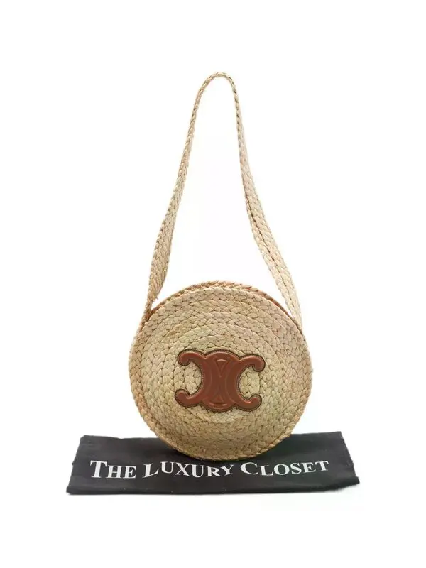 Celine 2022 Triomphe Panier Shoulder Bag