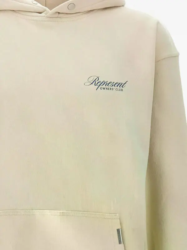 REPRESENT Owners Club Logo-print Hoodie