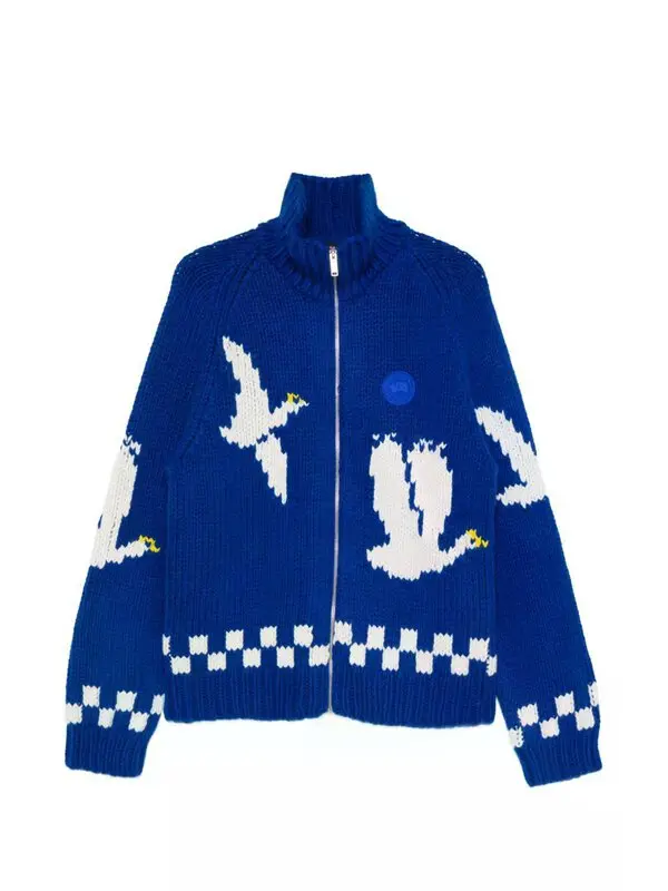 Canada Goose Moisie Knit Cardigan - Blue