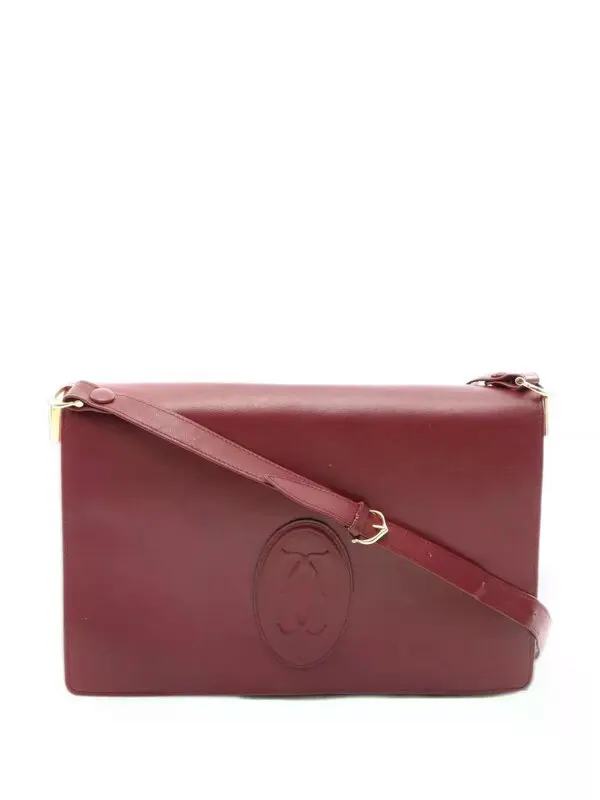 Cartier 2000s Must De Shoulder Bag - Red