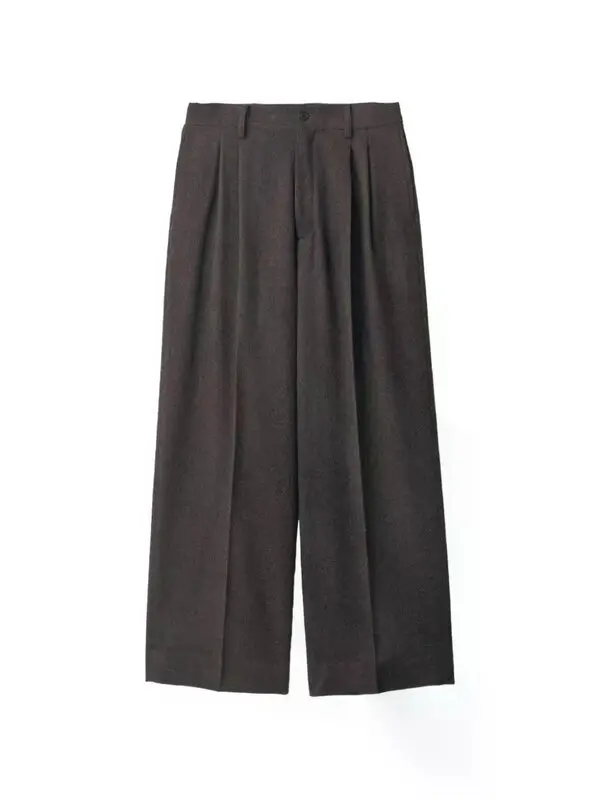 SSSTEIN Pleated Wool Trousers