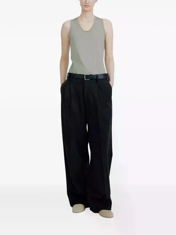 SSSTEIN Pleated Wool Trousers