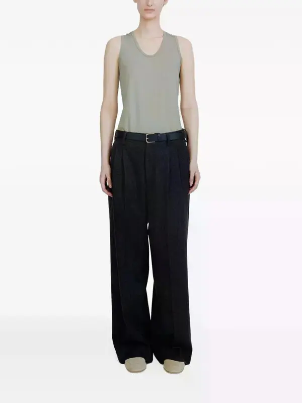SSSTEIN Pleated Wool Trousers