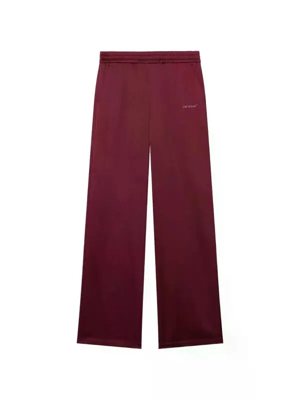 Off-White Diag Lace Satin Track Pants