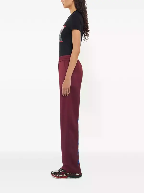 Off-White Diag Lace Satin Track Pants