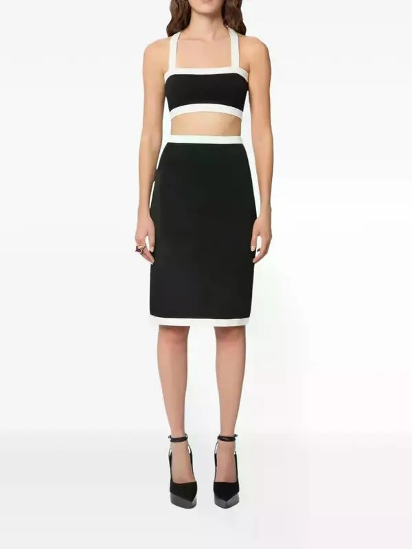 Nina Ricci Le Bralette Knit Top - Black