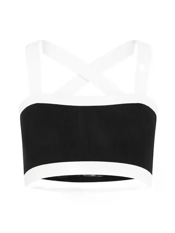 Nina Ricci Le Bralette Square-neck Tank Top