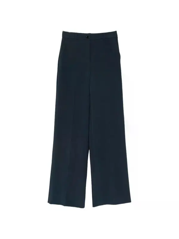 Patrizia Pepe Straight-leg Tailored Trousers - Blue