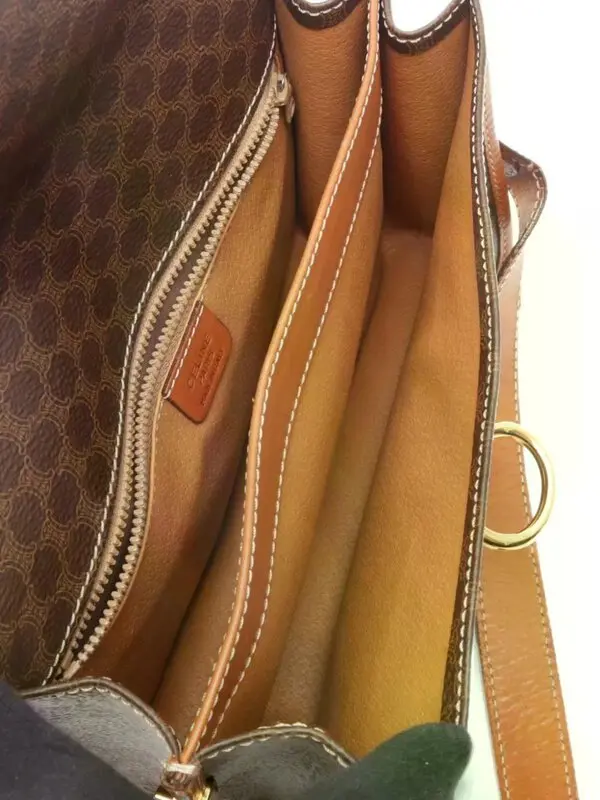 Celine 2000s Macadam Shoulder Bag