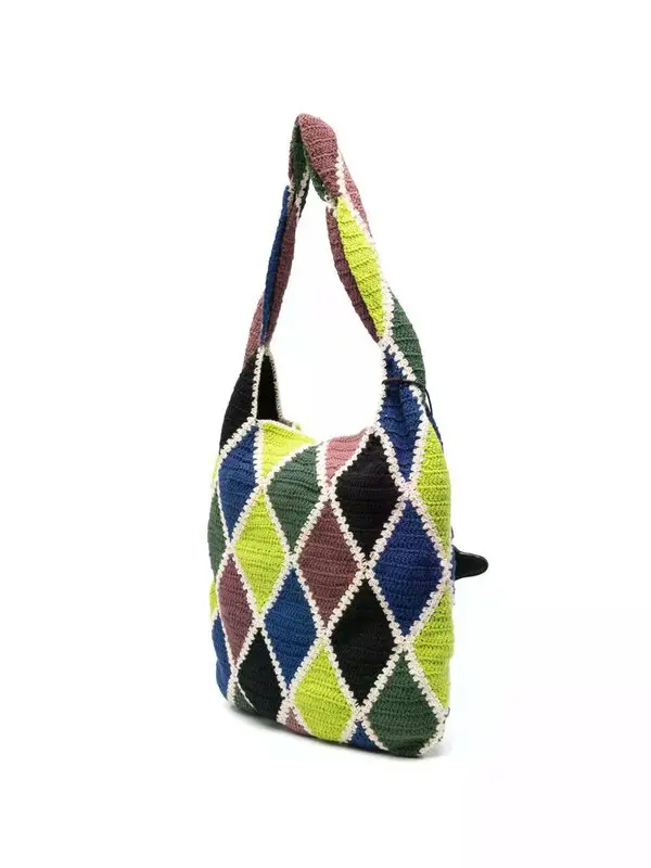 VIVIENNE WESTWOOD Argyle-pattern Tote Bag