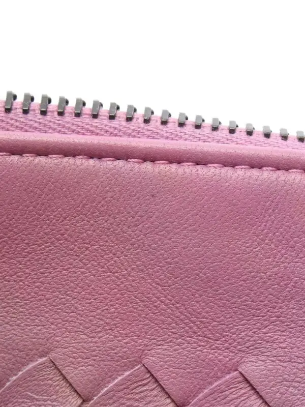 Bottega Veneta 2010s Intrecciato Leather Clutch Bag