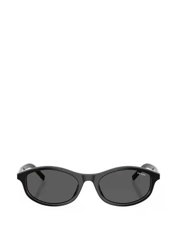Prada Sunglasses With The Iconic Metal Plaque