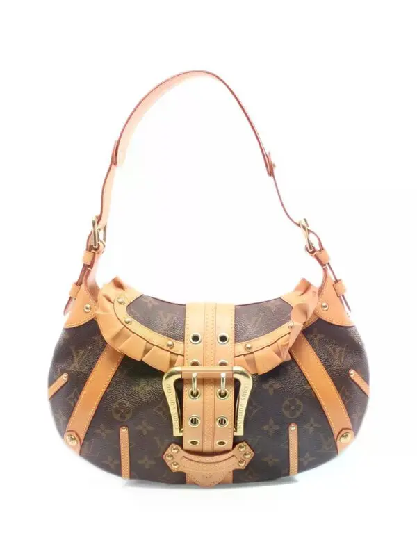 LOUIS VUITTON 2004 Leonor Monogram Shoulder Bag - Brown