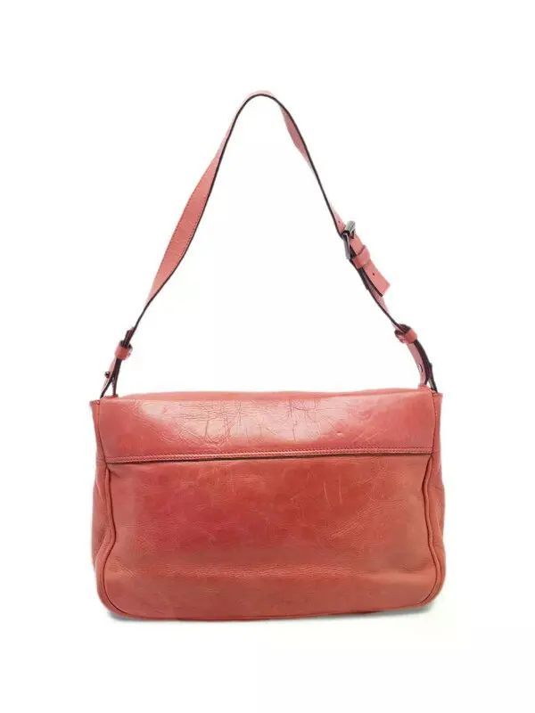 Mulberry Crinkled-finish Turn-lock Shoulder Bag