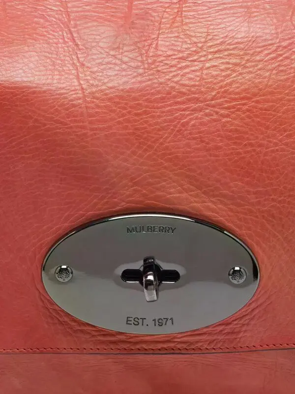 Mulberry Crinkled-finish Turn-lock Shoulder Bag