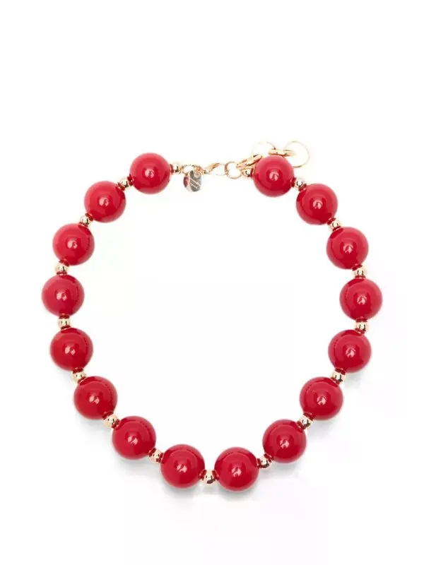 ALESSANDRO ENRIQUEZ Beaded Necklace - Red