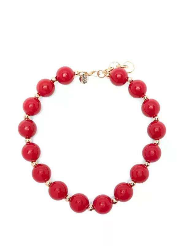 ALESSANDRO ENRIQUEZ Beaded Necklace - Red