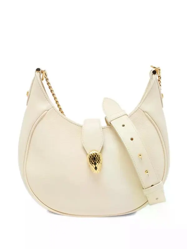 BVLGARI Medium Serpenti Ellipse Shoulder Bag - Neutrals