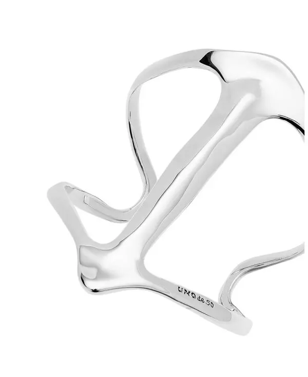 UNODE50 Sterling Plated Rigid Bracelet Manta Ray Structure