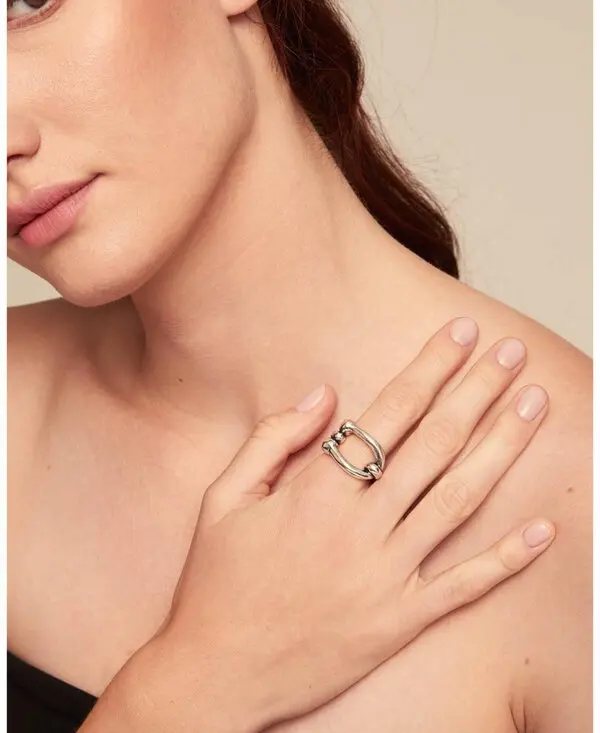 UNODE50 Sterling Plated Ring