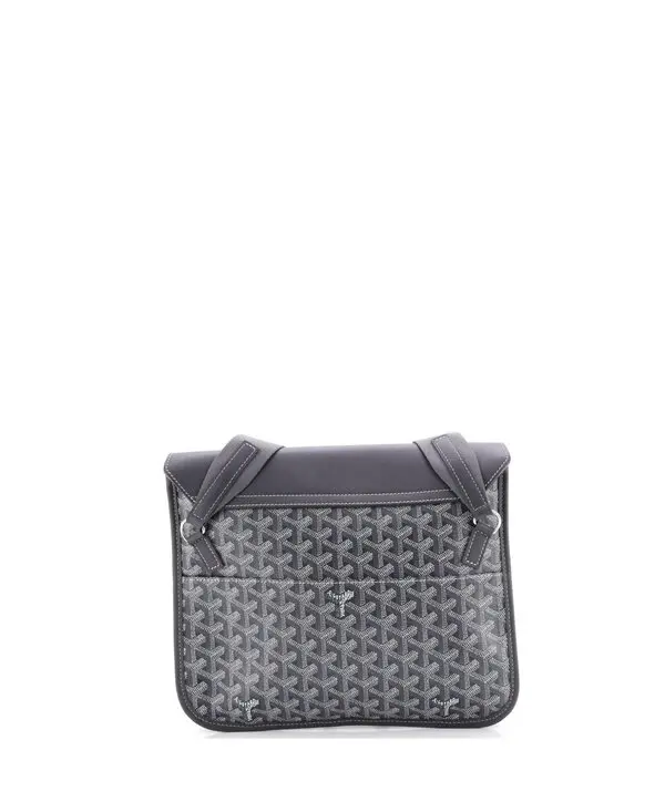 Goyard Coursier Messenger Bag Coated Canvas And Leather