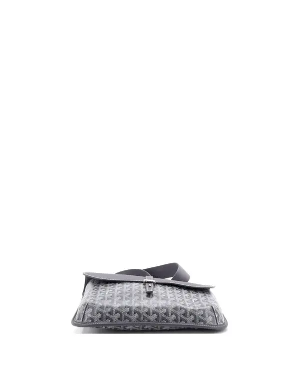 Goyard Coursier Messenger Bag Coated Canvas And Leather