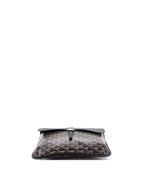 Goyard Coursier Messenger Bag Coated Canvas And Leather