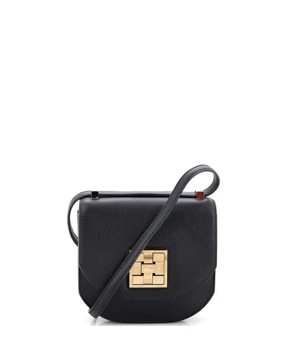 Hermès 17 Mosaique Au 24 Bag Epsom - Black