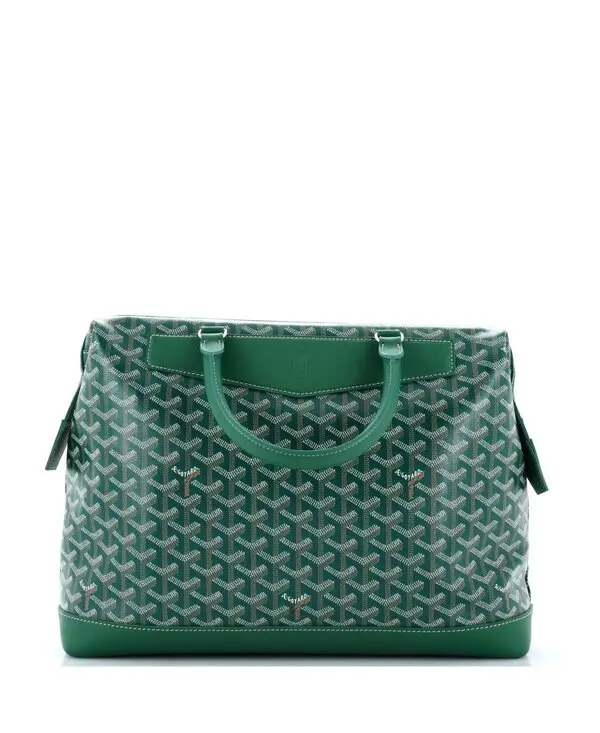 Goyard Cisalpin Briefcase Coated Canvas