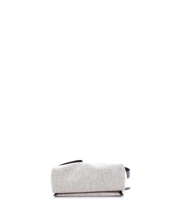 Hermès 20 Herbag Zip Toile And Leather