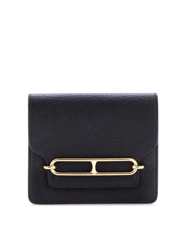 Hermès Roulis Slim Wallet Chevre Mysore