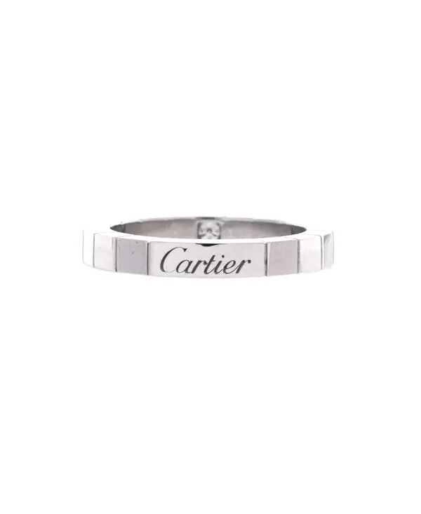 CARTIER Lanieres Ring 18k Gold With Diamond