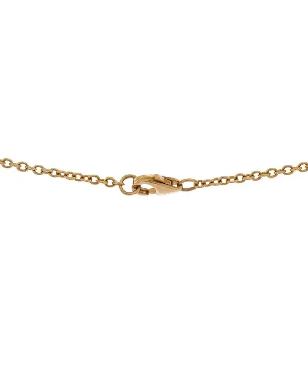 CARTIER Love Interlocking Necklace 18k 17.75