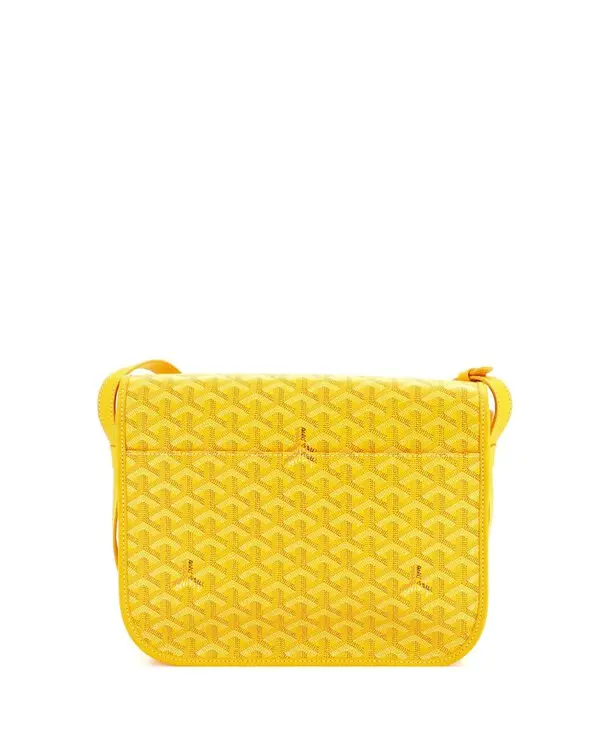 Goyard Mm Belvedere Messenger Bag Coated Canvas