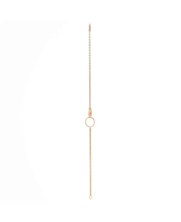CARTIER Love Interlocking Bracelet 18k Rose Gold