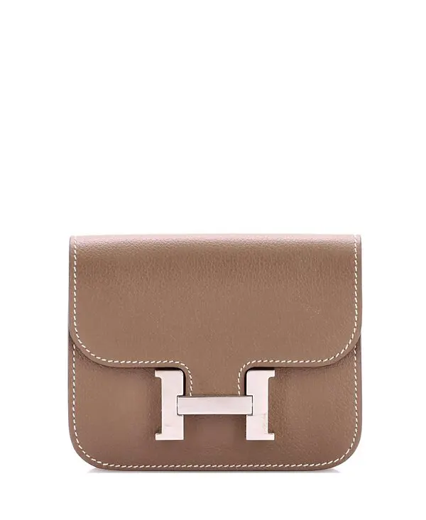 Hermès Constance Slim Wallet Evercolor
