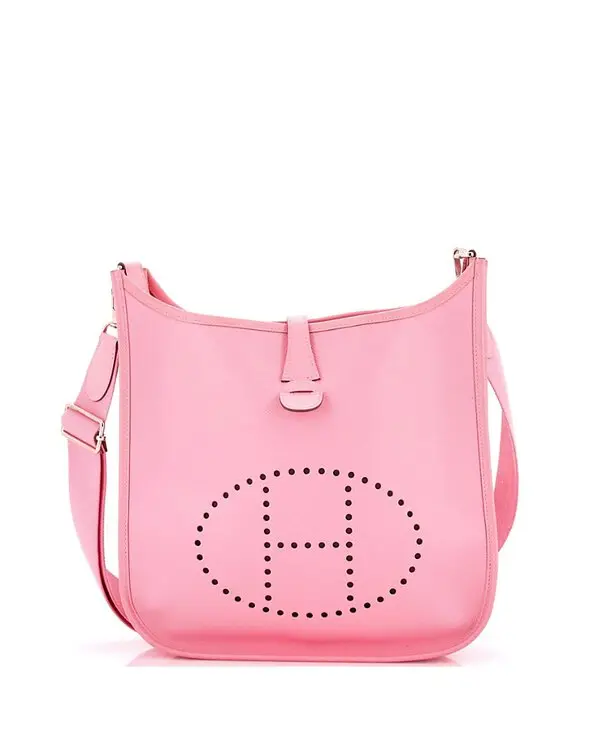 Hermès Pm Evelyne Bag Gen Iii Epsom - Pink