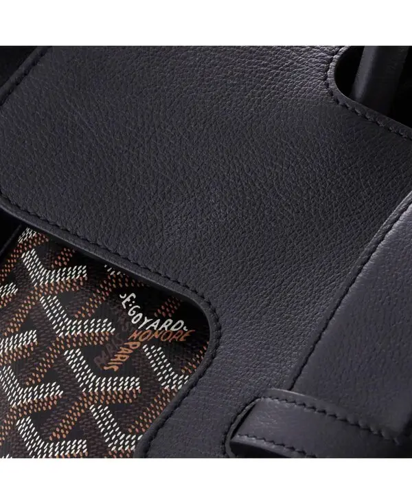 Goyard Saigon Tote Bag Coated Canvas With Leather