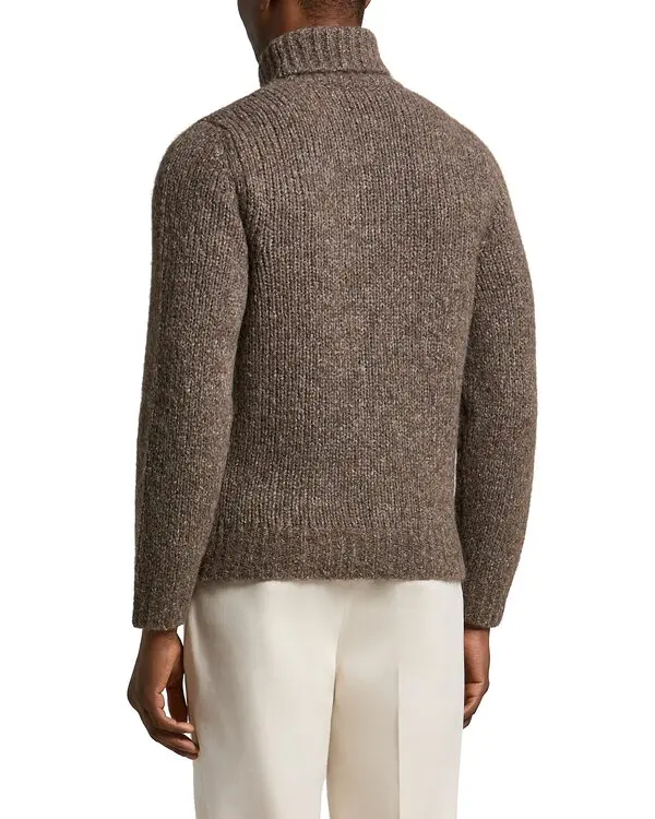 Peserico Geometric Turtleneck Sweater
