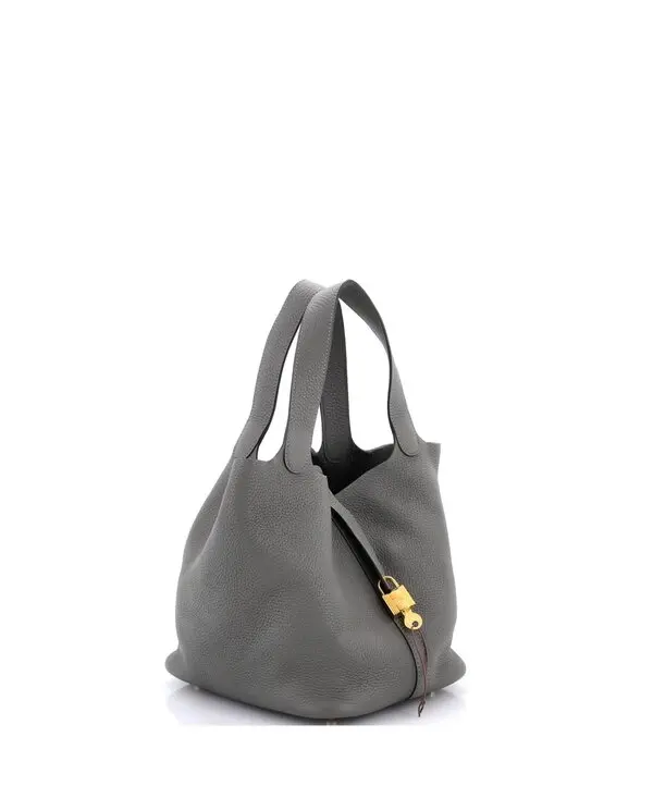 Hermès Mm Picotin Lock Bag Clemence