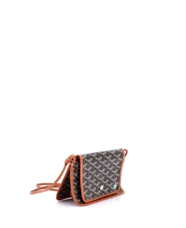 Goyard Plumet Clutch Wallet Printed Coated Canvas - Brown