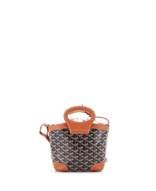 Goyard Beluga Bag Coated Canvas - Brown