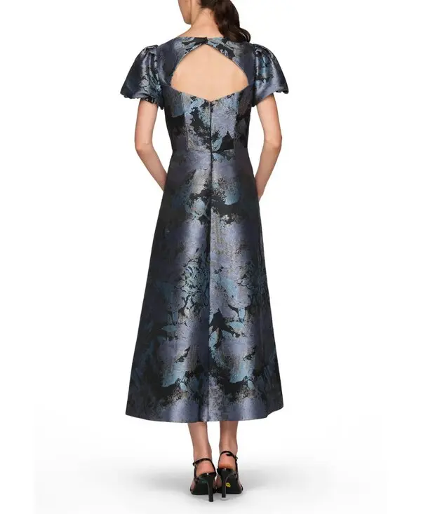 KAY UNGER Jennifer Tea Length Dress